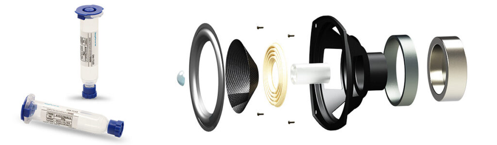 Epoxy Speaker Adhesives Glue For Loudspeaker Assembly | High Temperature Epoxy Adhesive For ...